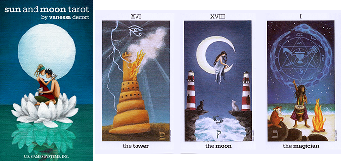 Download Tarot Card Of The Week - Sun And Moon Tarot Card PNG Image ...
