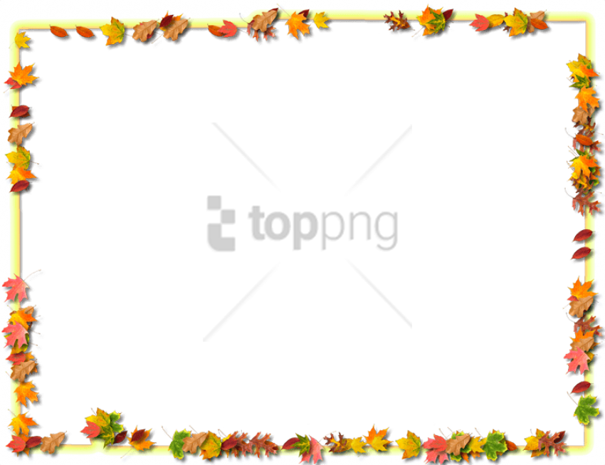 Free Png Download Transparent Fall Frames Png Images - Transparent Food ...