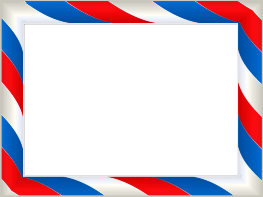 Download Red White Blue Barbershop Pole Frame Border Scrapbook - Barber ...