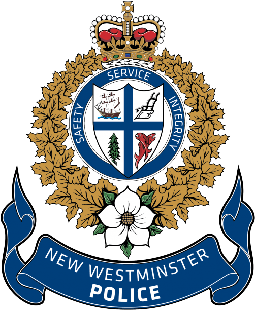Nwpd Crest With Ribbon - New Westminster Police Department Logo - Free ...