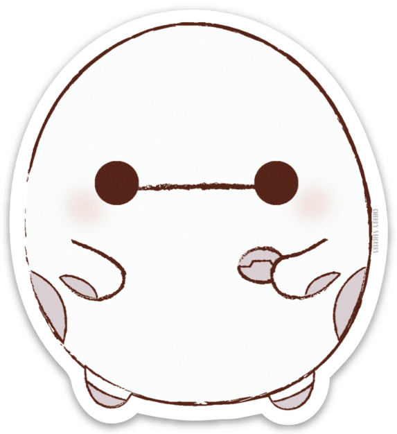 Sticker - Baymax - Circle - Free Transparent PNG Download - PNGkey