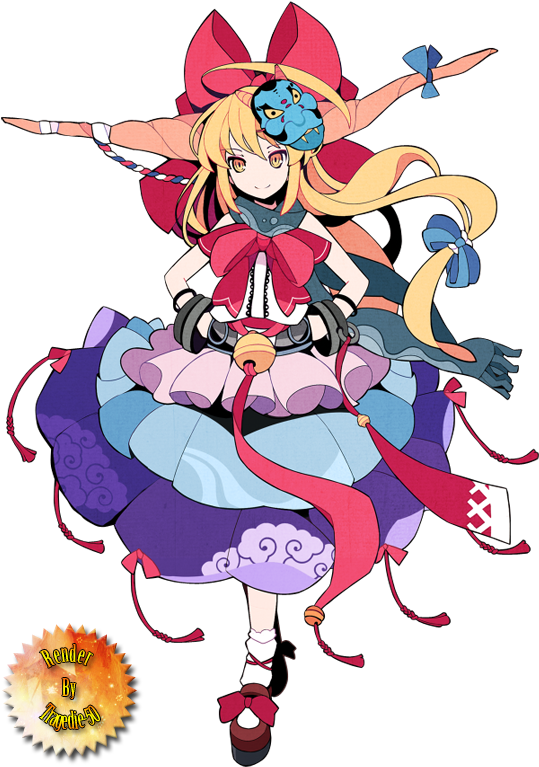 Ibuki Suika [1] - Render Manga - Free Transparent PNG Download - PNGkey