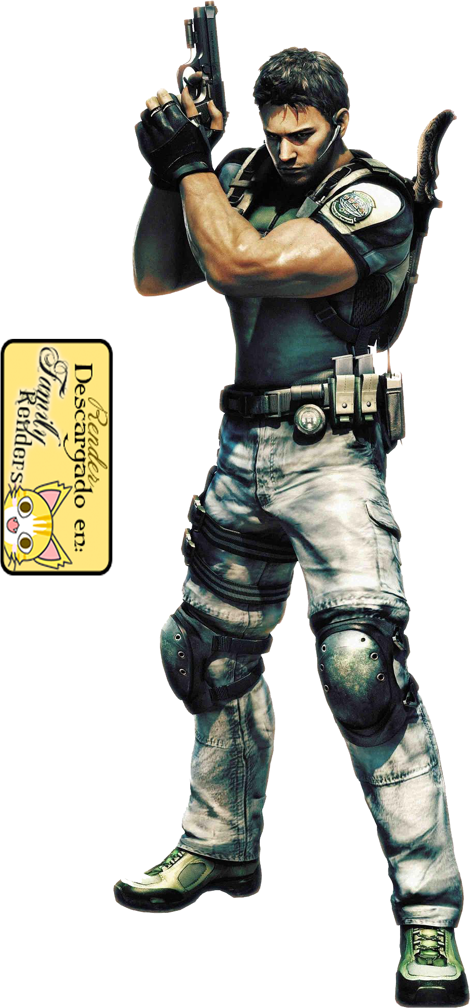 Disclaimer - Chris Redfield Resident Evil 5 Png - Free Transparent PNG ...