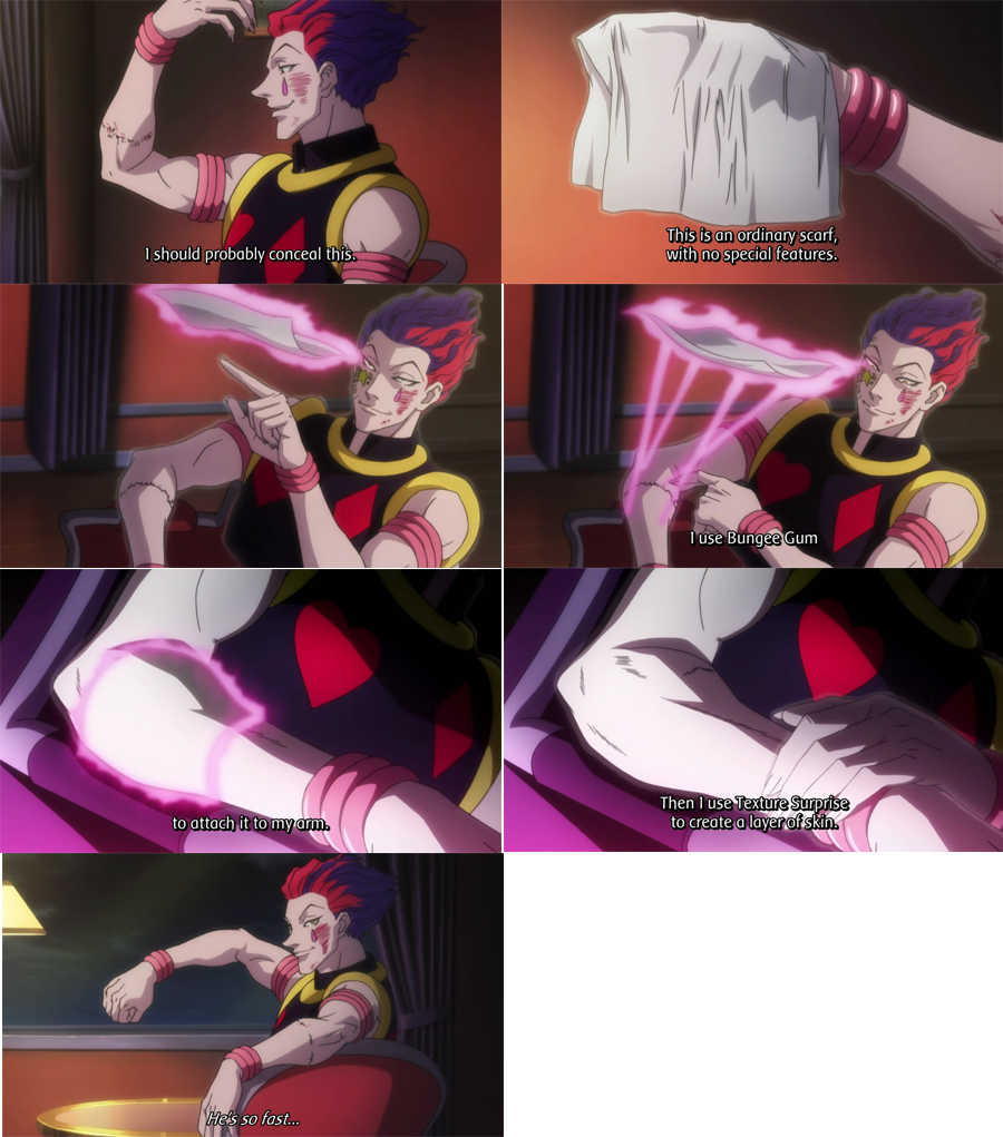 Download The First Is A Detailed Look At Hisoka's Stumps, The - Cartoon ...