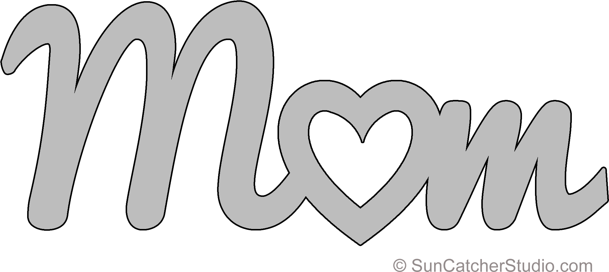 Download Mom Pattern (template) - Clip Art PNG Image with No Background ...