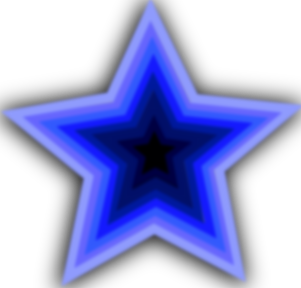 Download Blue Star Transparent PNG Image with No Background - PNGkey.com