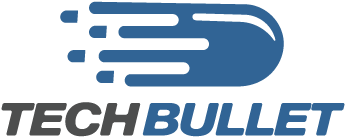 Download Logo Design Of A Fast Moving Blue Bullet Leaving A - Stec PNG ...