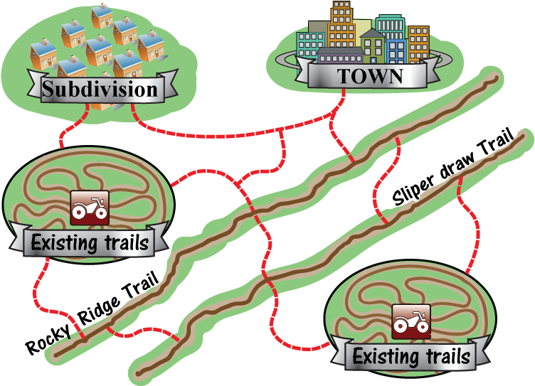 Download And Adding Connections To Make A Trail System - Trail PNG ...