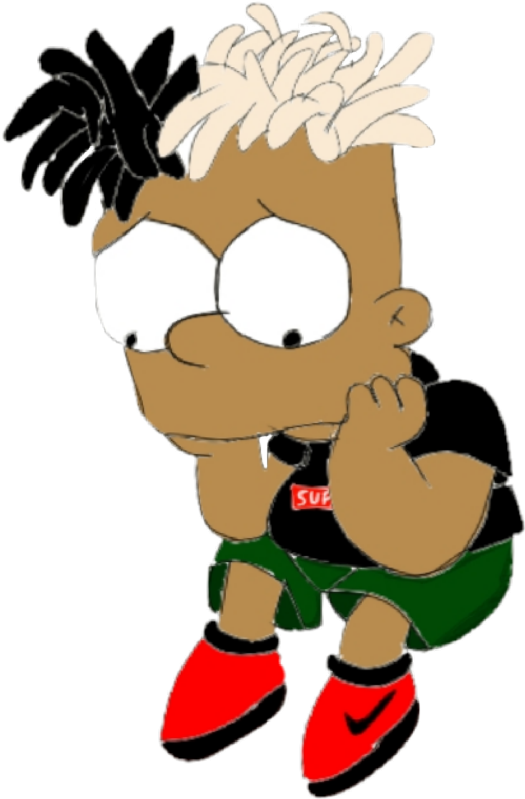 Simpsons Drawing Depression Transparent Clipart Free - Free Transparent ...