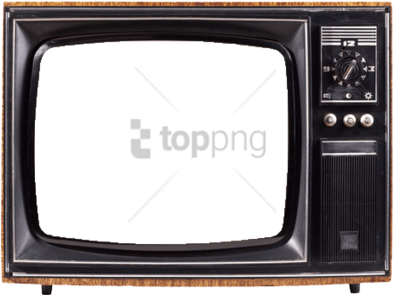 Old Tv Set Png