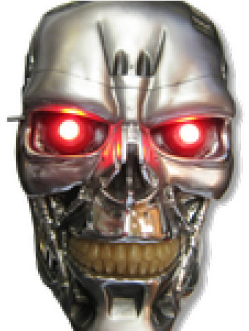 Download Terminator Clipart Face - Terminator Head Transparent ...