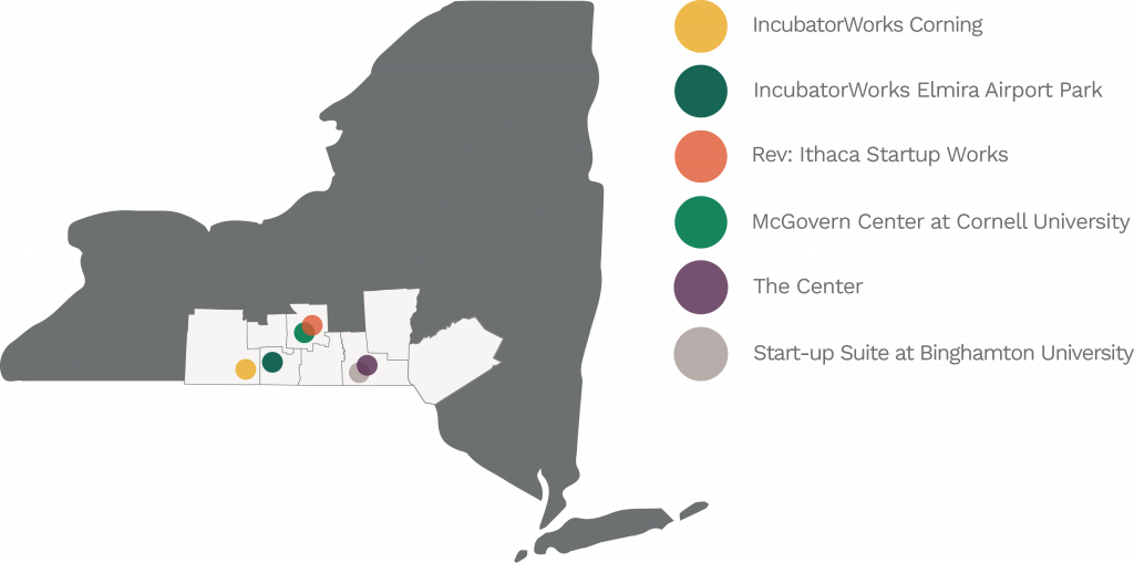 Map For Stsa Incubators - New York State Red Blue Map - Free ...
