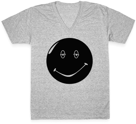 Download Dazed And Confused Stoner Smiley Face V-neck Tee Shirt - T ...