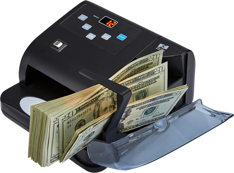 Download Ready For The New Polymer Bills - Banknote Counter PNG Image ...