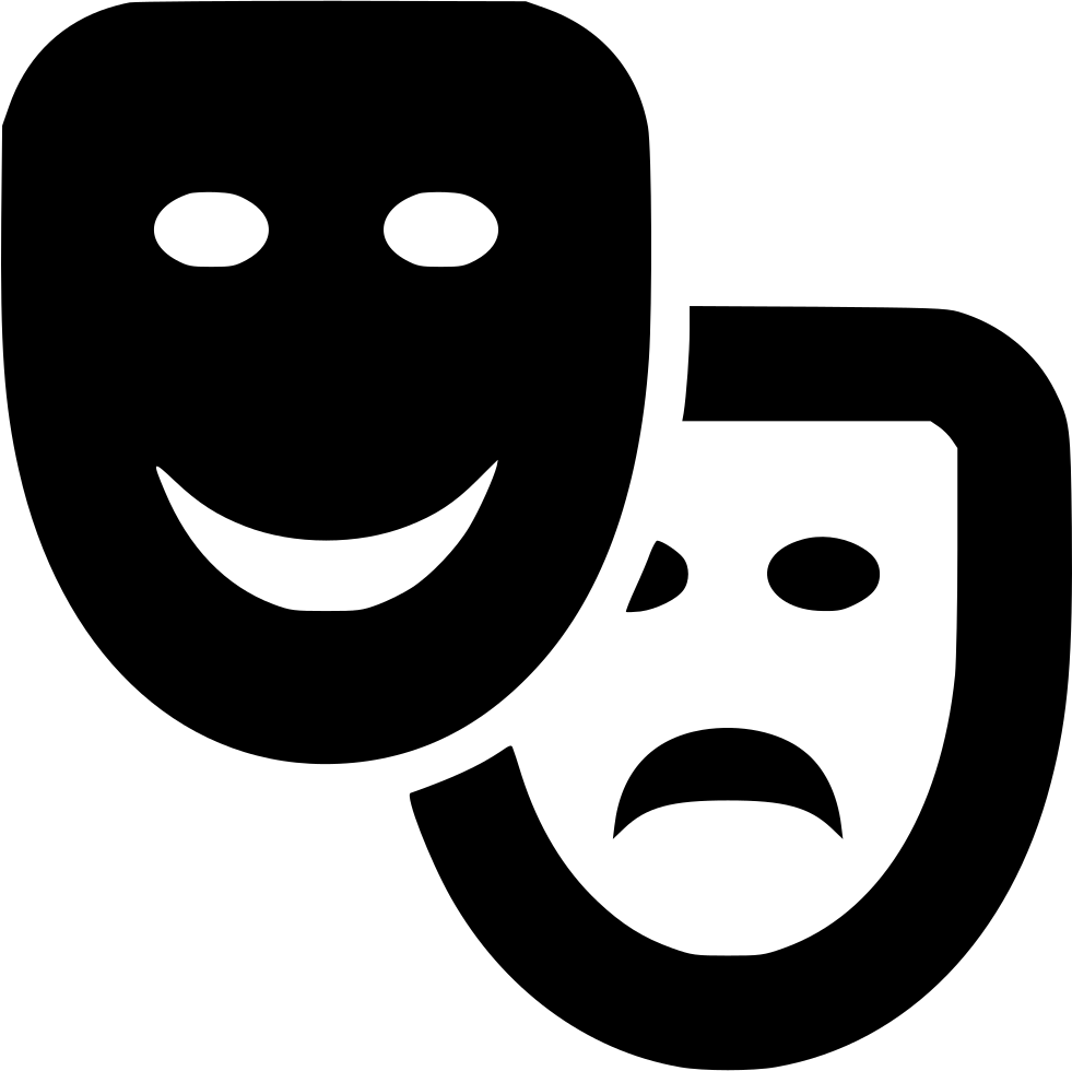 Download Theatre Masks - - Genre Icon PNG Image with No Background ...