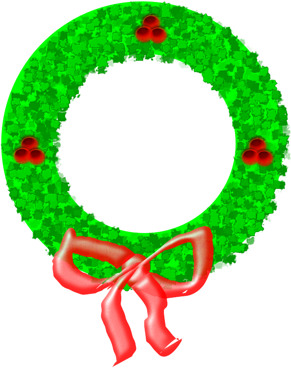 Christmas Wreath Free Vector - Christmas Parol Clip Art - Free ...