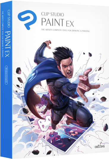 Download Csp Ex Box Shots Front Graphixly & Celsys Partner At - Clip ...