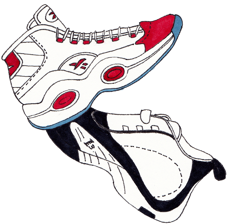 Reebok Allen Iverson “question” & “the Answer” - Illustration - Free ...