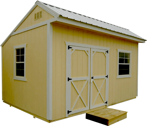 Weatherking Painted Cottage Shed - Shed - Free Transparent PNG Download ...