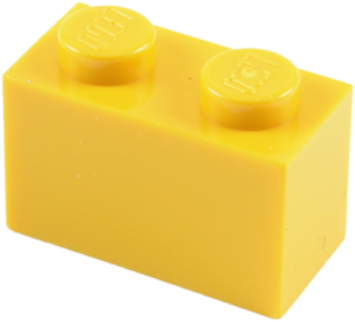 Download Buy Lego Brick 1 X 2 Yellow - Lego 3004 PNG Image with No ...