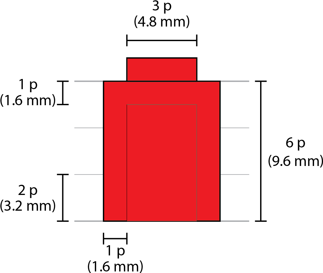 Download Measurements Within A Basic Lego Brick - Diagram PNG Image ...