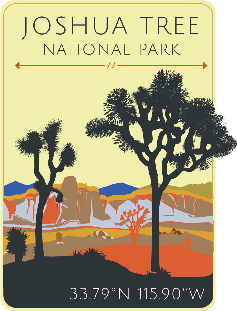 Joshua Tree Illustration-01 - Illustration - Free Transparent PNG ...