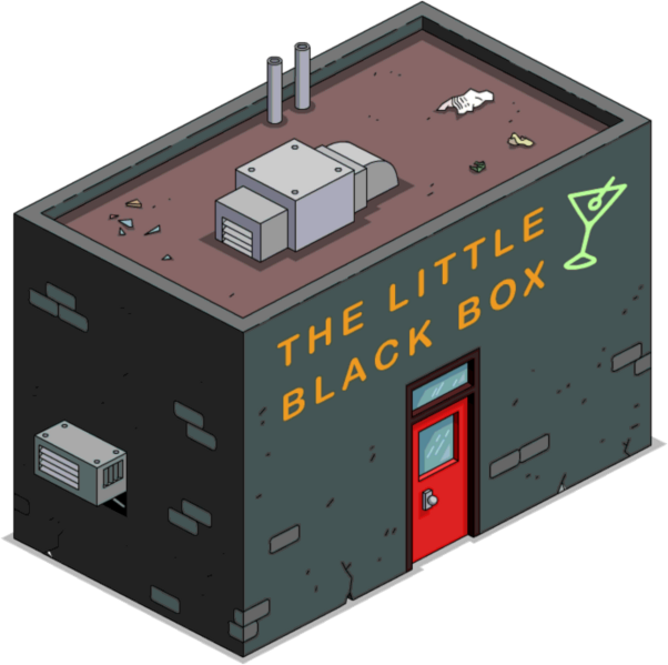 Download The Little Black Box - Little Black Box Simpsons PNG Image ...