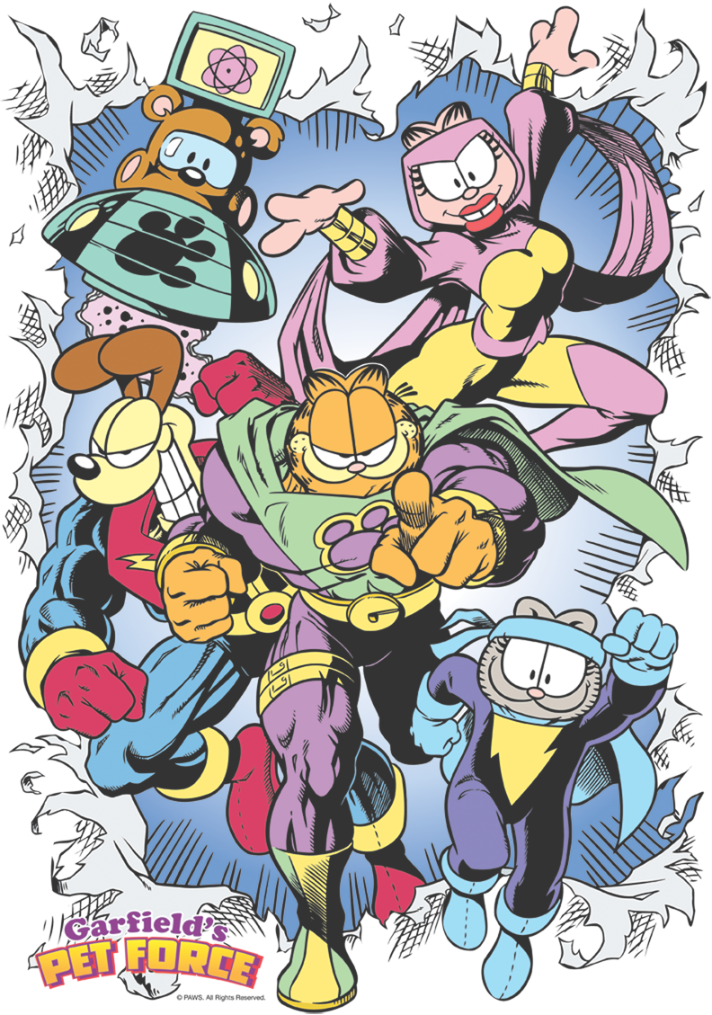 Download Garfield Ripped Men's Regular Fit T-shirt - T-shirt: Garfield ...