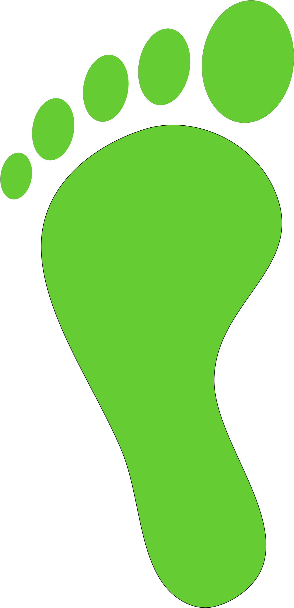 This Free Icons Png Design Of Green Foot Print - Free Transparent PNG ...