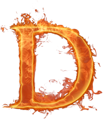 Download Alfabeto Hecho Con Fuego - Letras De Fuego Png PNG Image with No Background - PNGkey.com