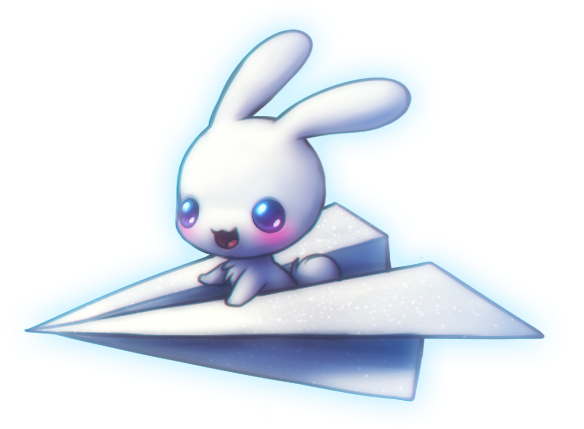 Download Stickers - Plane Chibi PNG Image with No Background - PNGkey.com