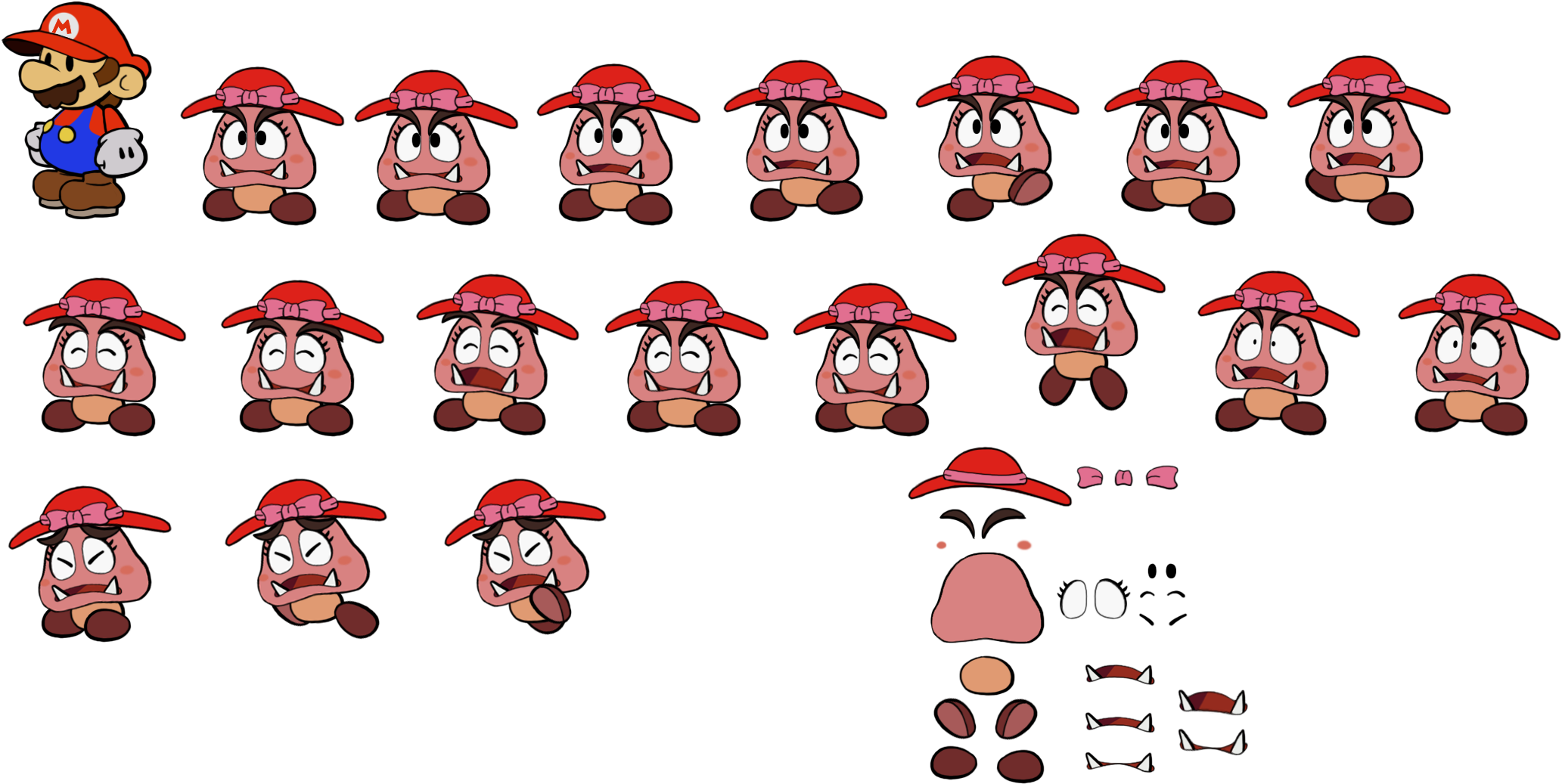 Download General Guy Https - Super Mario Odyssey Goombette PNG Image ...