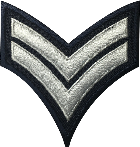 Download Embroidered Patch With Regimental Stripes - Military Patches ...