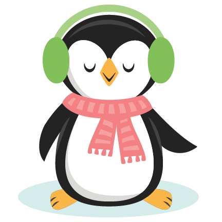 Download Clip Art Transparent Library Cute Christmas Penguin - Clip Art ...