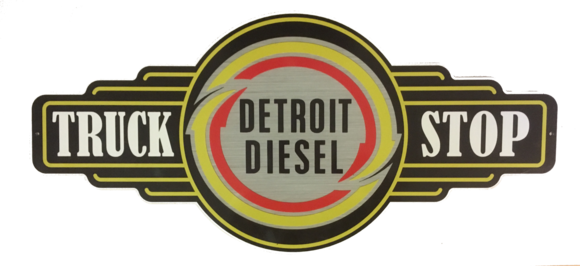 Download Detroit Diesel Metal Sign Free Postage - Retro Detroit Diesel ...