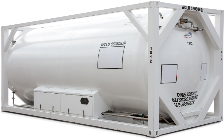 Lng Iso Tank Container - Free Transparent PNG Download - PNGkey