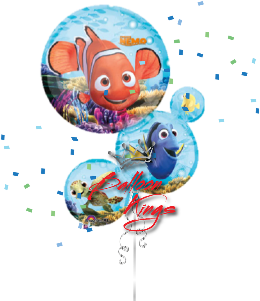Fiding Nemo - Disney Finding Nemo Bubbles Balloon Birthday Party - Free ...