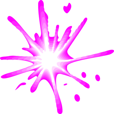 Download Illustration Of A Pink Splash - Splash Of Paint Transparent ...