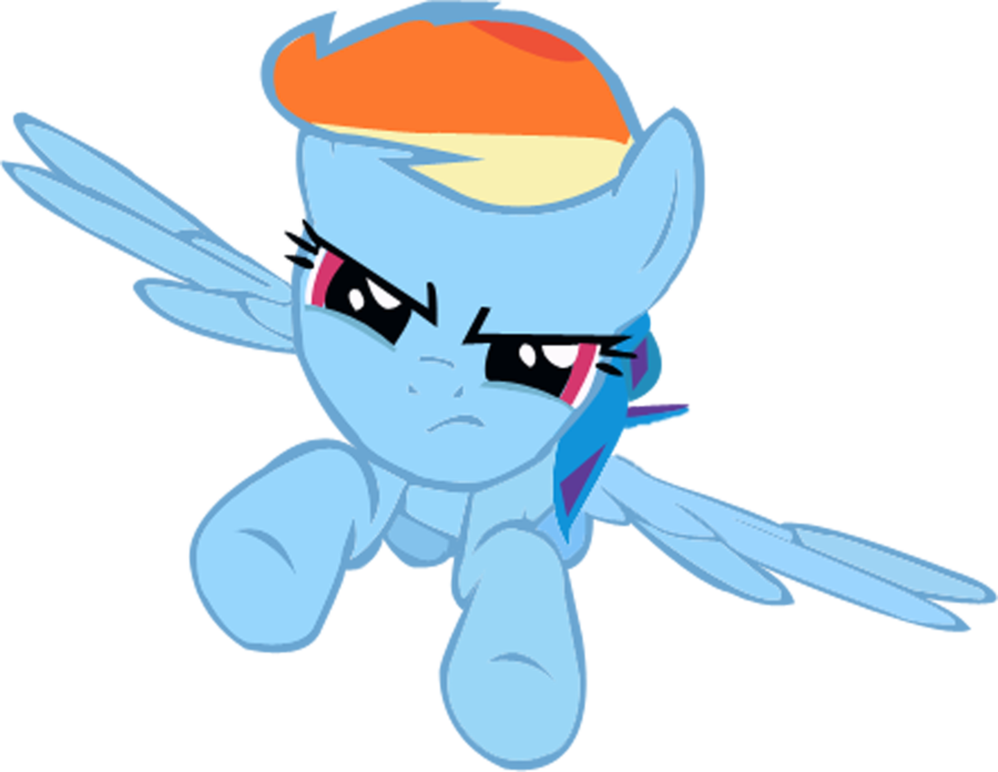 Rainbow Dash Flying Vector My Little Pony Rainbow Dash Vector PNG