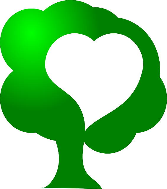 Green, Icon, Tree, Heart, Love, Save, Environment, - Save The Trees ...