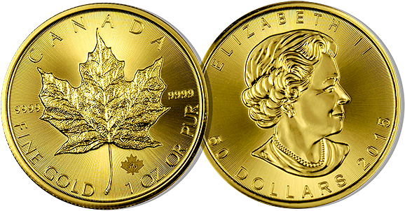 Download Canadian Gold Maple Leaf - Maple Leaf Gold Coin Transparent ...