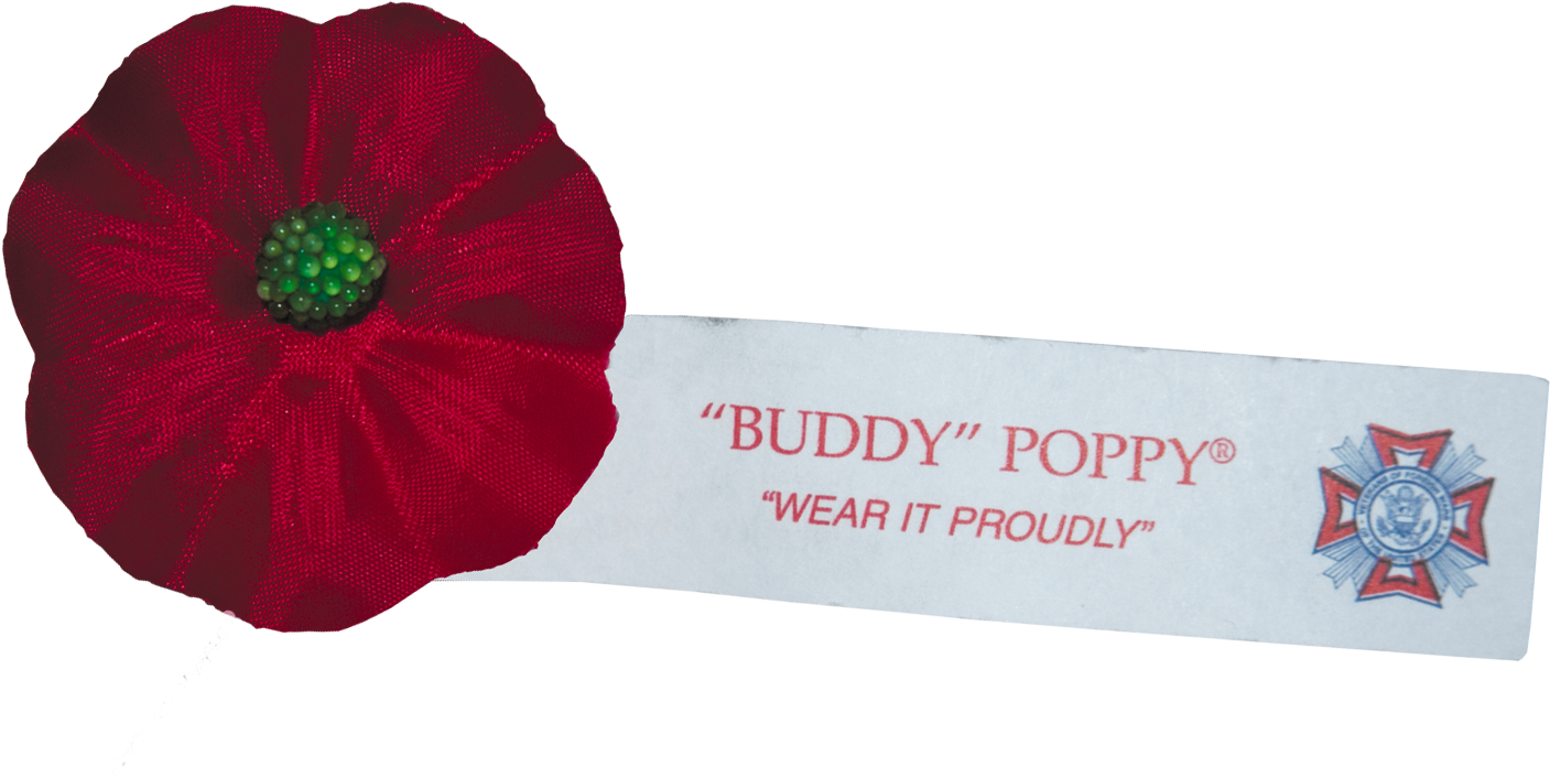 Download Veterans & Family Support - Poppy PNG Image with No Background - PNGkey.com
