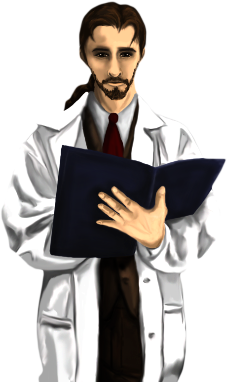 Scientist Character Concept Art - Free Transparent PNG Download - PNGkey