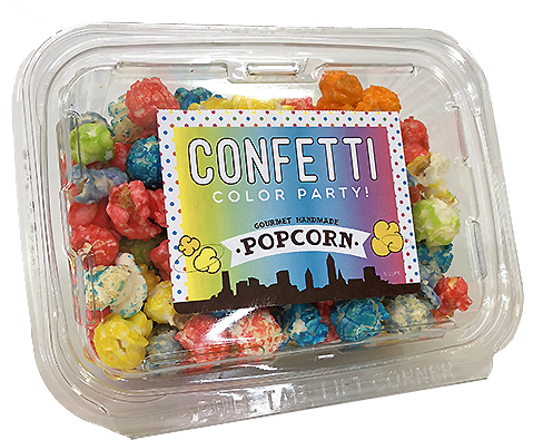 Confetti Color Party Gourmet Handmade Popcorn - Party - Free ...