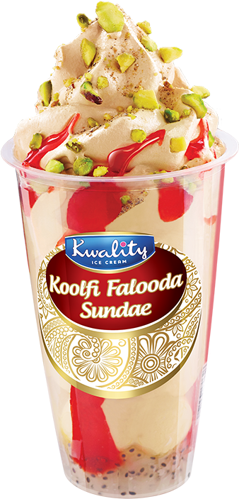 Koolfi Falooda Sundae - Falooda Ice Cream Png - Free Transparent PNG ...