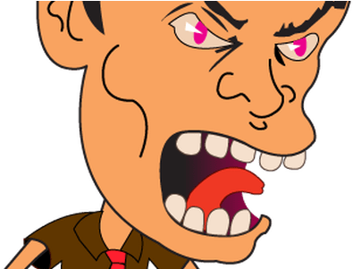 Anger Clipart Angry Person - Clip Art - Free Transparent PNG Download ...