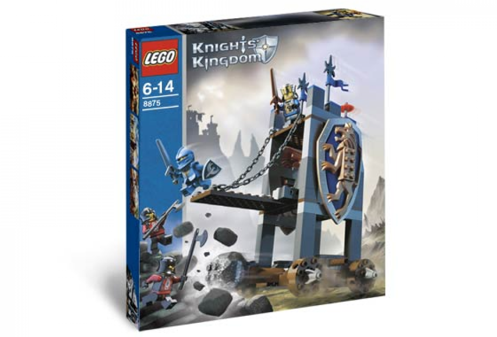 Download King's Siege Tower Set Lego 8875 Knights Kingdom PNG Image ...