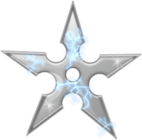 Download Ninja Star Png Clipart Black And White Library - Imagenes De ...