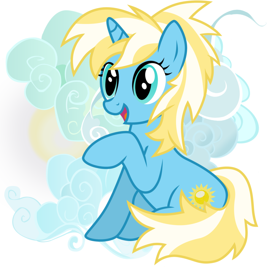 Download Yellow Rays Png - My Little Pony Sun Pony Oc PNG Image with No ...