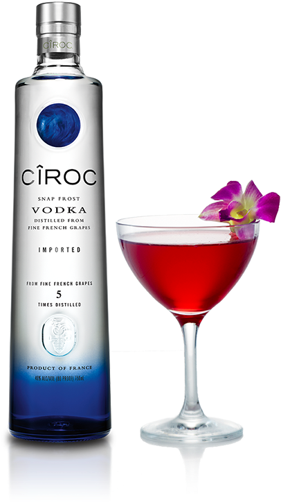 Download Ciroc Lola With Ciroc Ultra Premium - Drink Ciroc PNG Image with No Background - PNGkey.com